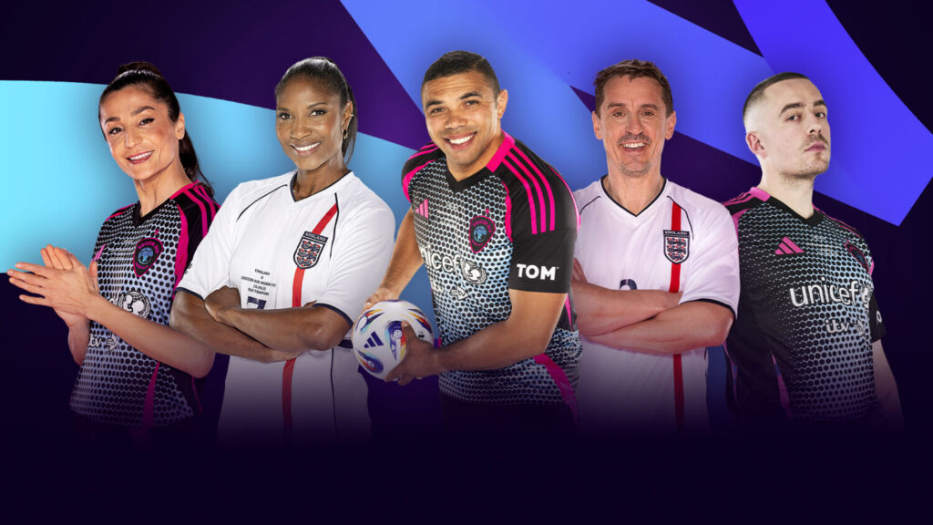 Soccer Aid for UNICEF 2025 line-up